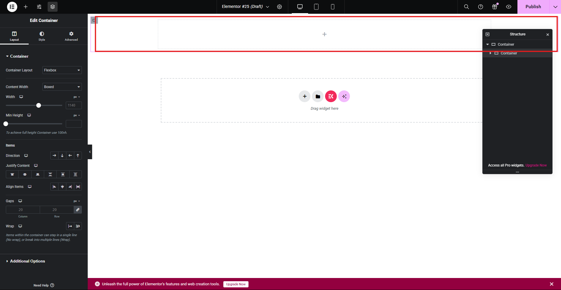 Explore the Elementor Editor - Support
