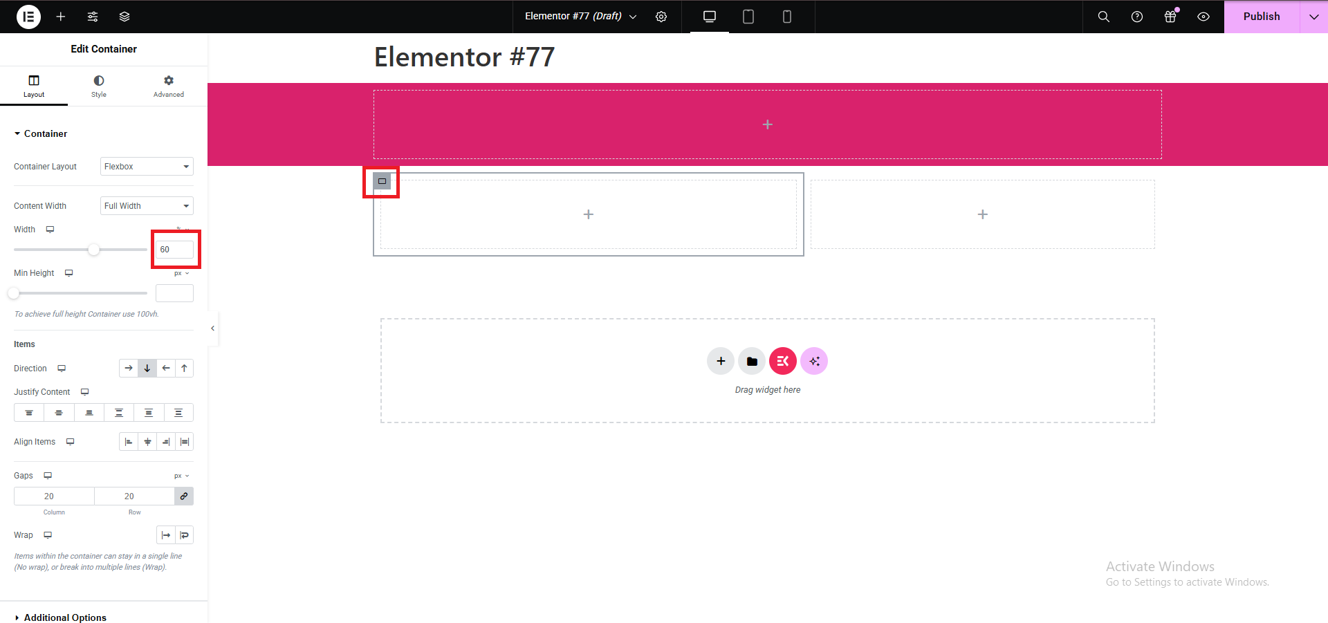 How to Create a Split Section Layout in Elementor - Support