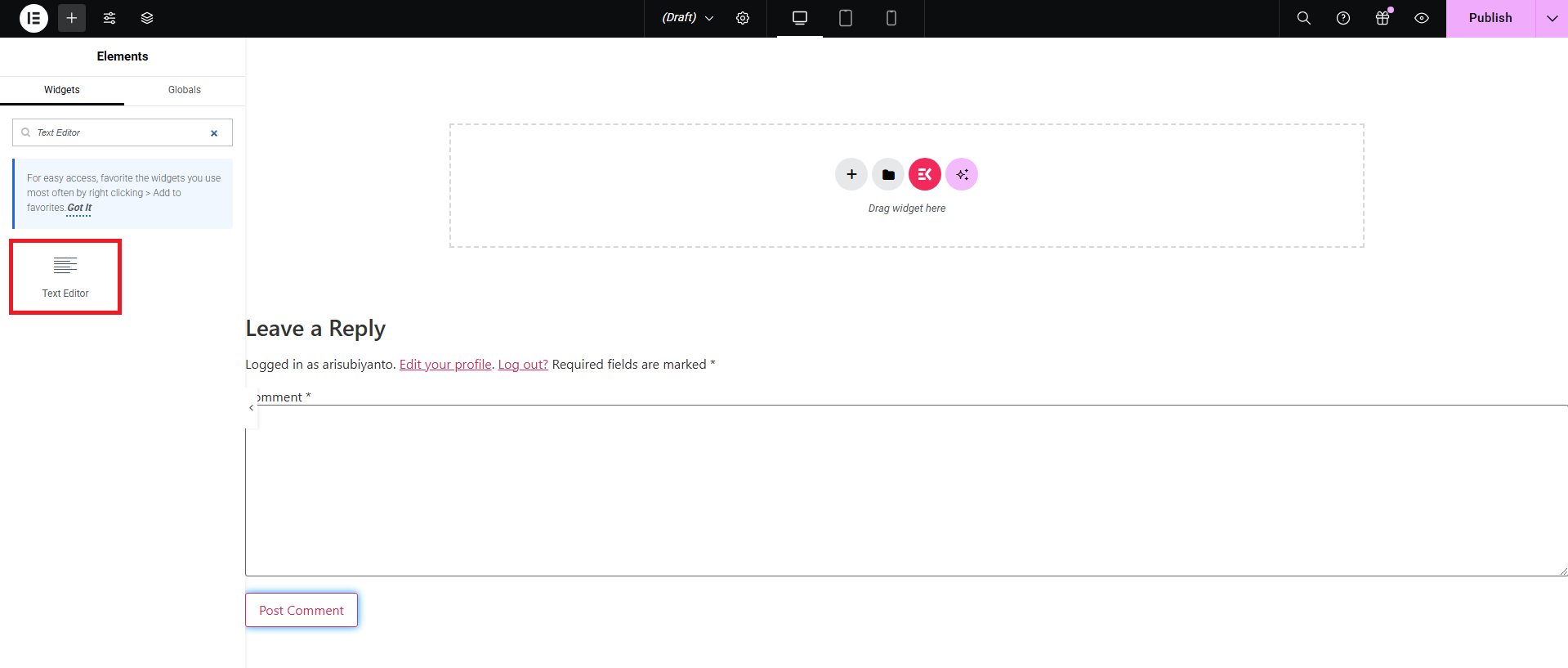 Customize Text Editor Styles And Typography In Elementor Support