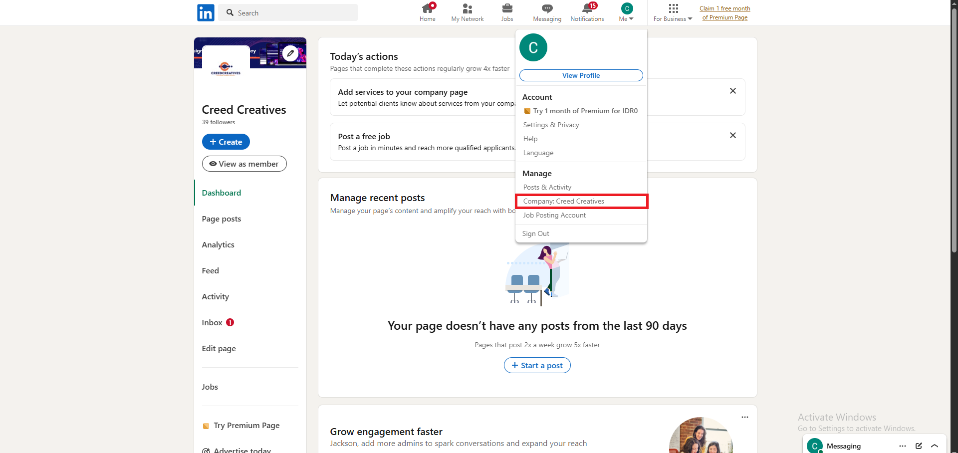 How to Share Admin Access to a LinkedIn Page - Support